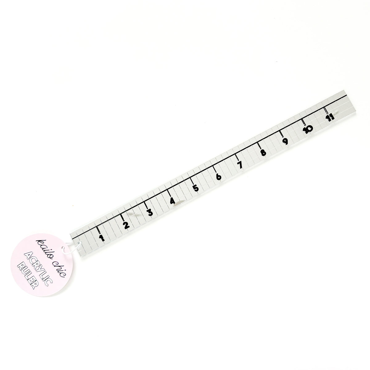 Mirror Ball Mirror Tile Acrylic Ruler – Kailo Chic