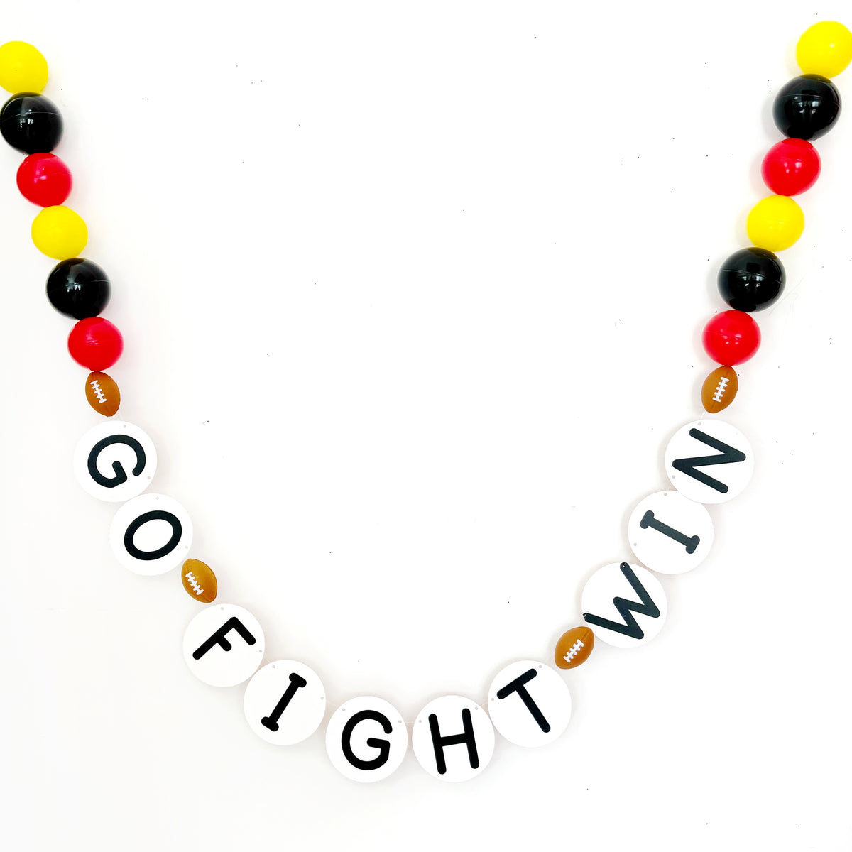 Go Fight Win Football garland – Kailo Chic