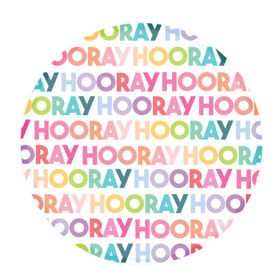 Hooray Paper Plate – Kailo Chic