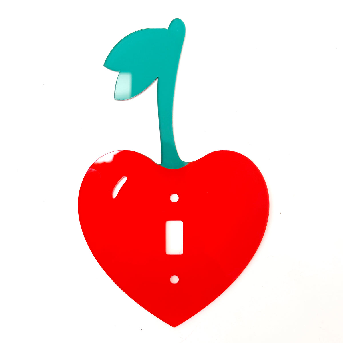 Cherry acrylic light switch plate – Kailo Chic