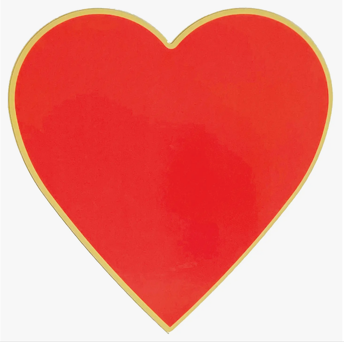 Red Heart Plates for Valentine's Day – Kailo Chic